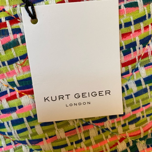 Kurt Geiger | Bags | Kurt Geiger London Tweed Shoulder Bag In Rainbow ...